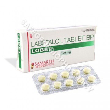 Buy Lobet 100mg Tablet (Labetalol) Online At Best Price